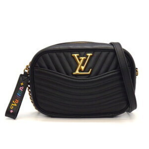 Louis Vuitton | Bags | Louis Vuitton Wave Camera Bag Shoulder Noir ...